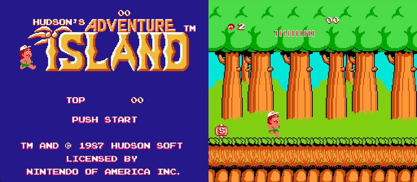 Gelmiş geçmiş en zor oyun? Macera Adası (Adventure Island, NES ...